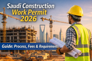 Saudi Construction Work Permit Guide 2026 – Complete Process, Fees ...