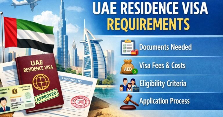 UAE Residence Visa Requirements 2026 - Ilmi Careers
